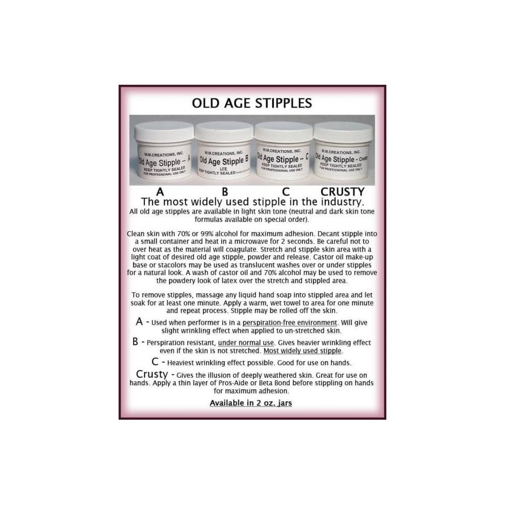 W.M. Creations OLD AGE STIPPLE "A" 59ml